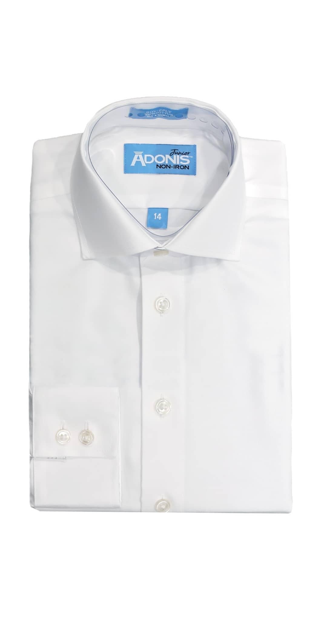Adonis Boys' Pinpoint Non- Iron Shirt